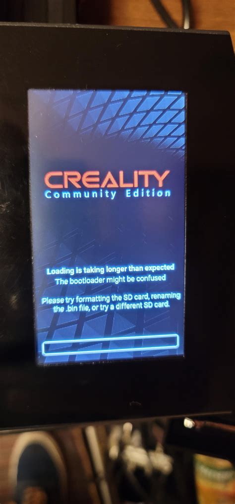 Just Bought A Cr 6 Max And Am Getting The Message Details Below R Cr6