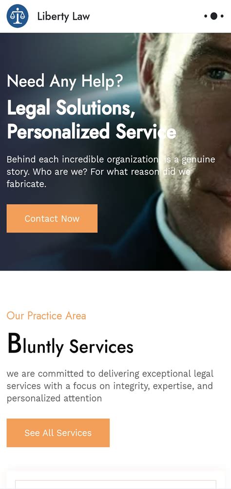 Liberty Law Website Template Joonweb Website Builder