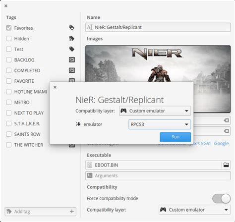 Emulation Issue Tkashkin GameHub GitHub