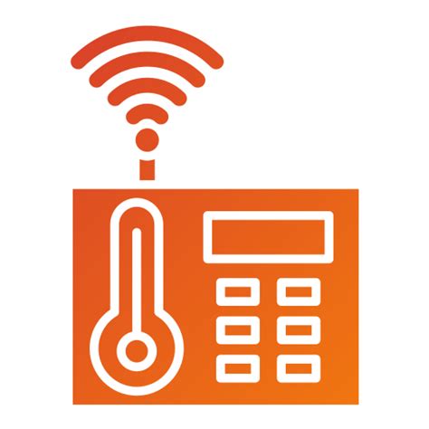 Thermostat Generic Gradient Fill Icon