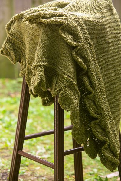 Fallen Forest Baby Blanket I Like Knitting