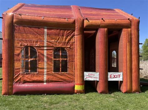Inflatable Train Station Backyard Amusements Event And Party Rentals