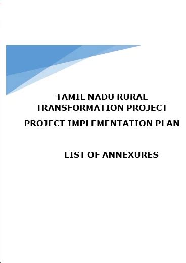 project implementation plan vazhndhu kattuvom project