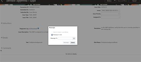 How To Reassign Invoice Approval To A Group Rather Than To A Single