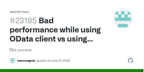 Bad Performance While Using Odata Client Vs Using Client On Android