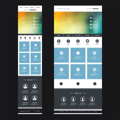 矢量网站设计图片 矢量创意应用软件界面设计素材 高清图片 摄影照片 寻图免费打包下载