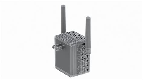 Netgear Wifi Range Extender D Model By Frezzy