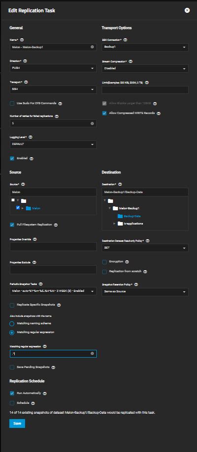 Full Filesystem Replication To Offsite Backup Server Truenas General Truenas Community Forums
