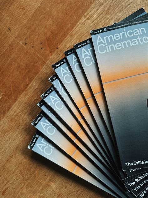 American Cinematographer Issue May 2024 Silbersalz35 True Cinefilm