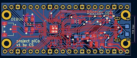 i reverse engineered the pico in kicad just because i was sick of needing to carry around a