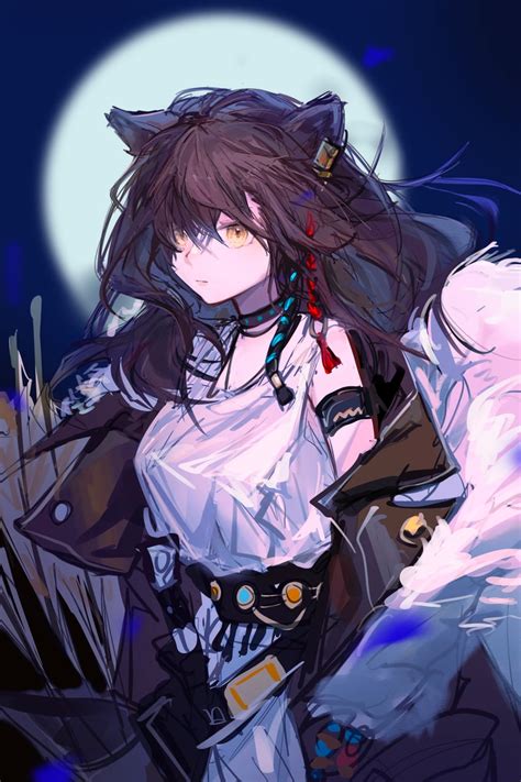 Lunacub Arknights Drawn By Guairenwu A Danbooru