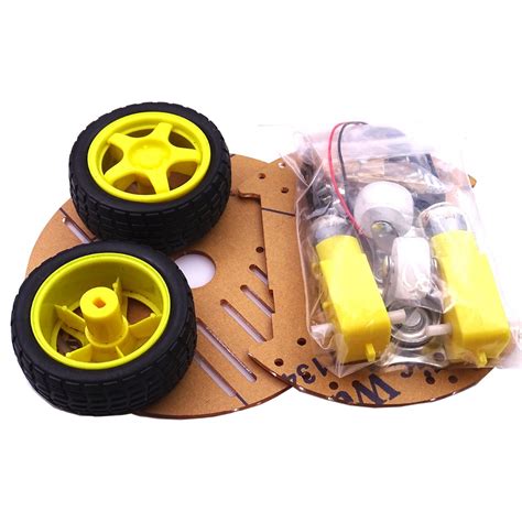 Kit Chasis Circular 2 Ruedas Doble Piso Marboltec