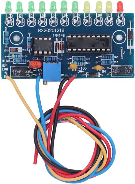 Buy LED VU Meter Sound Level Indicator Mini Audio Level VU Meter High Accuracy Audio Level