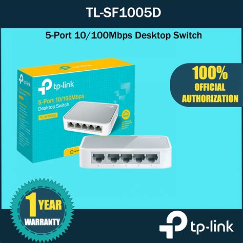 Tp Link 5 Port Fast Ethernet Switch Desktop Ethernet Splitter Unmanaged Tl Sf1005d Tplink