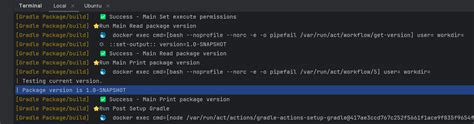 Github Action Get Gradle Package Version Lings Note