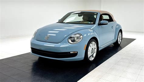 Light Blue Beetle Car