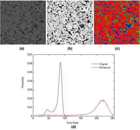 Image Enhancement And Segmentation Based On Grey Level Probability