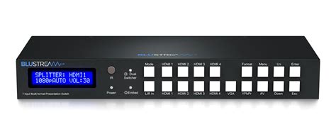 Blustream MFP Multi Format Presentation Switch The Listening Post CHC WLG