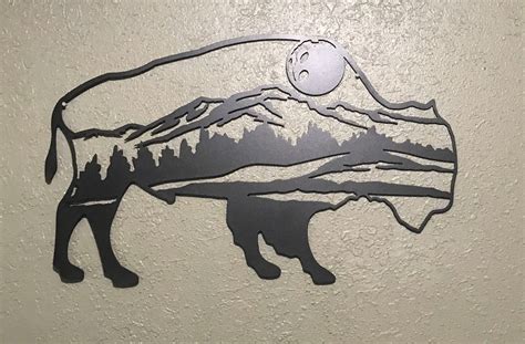 Buffalo Art Wall At Patrick Guinn Blog