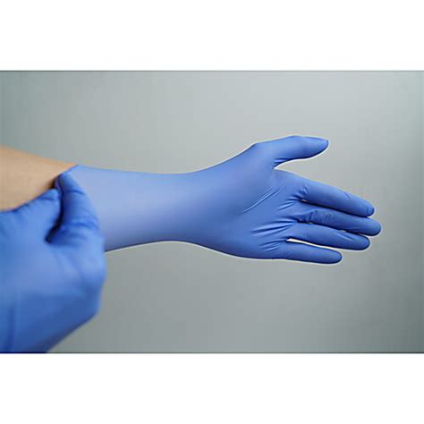 Nitrile Examination Gloves Powder Free Medium Blue Pk Cs