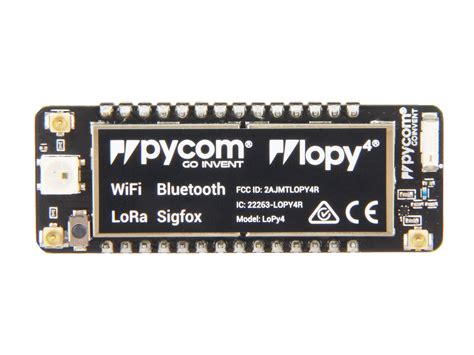Pycom Lopy4 Micropython Enabled Development Board Lora Sigfox Wifi Bluetooth Seeed Studio