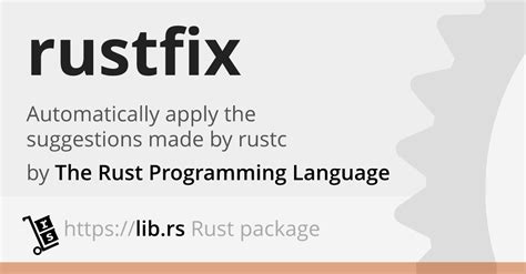 Rustfix — Rust 开发工具 Librs • Rust 包仓库