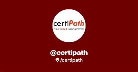 Certipath Twitter Instagram Facebook Linktree
