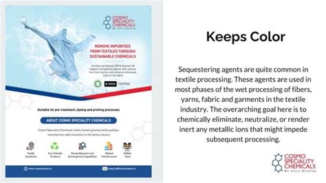 Impact Of Sequestering Agents On Water Discoloration And Stainspptx