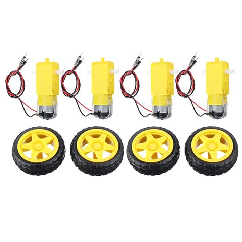 Other Electronic Components And Equipment 4 Pairs Smart Car Robot