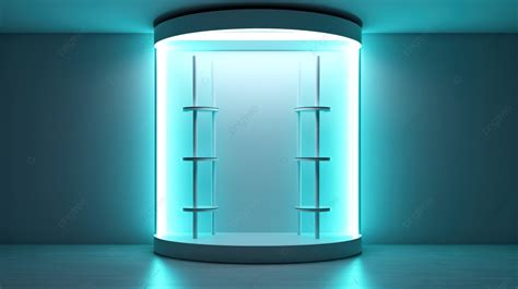 수직 튜브 제품 디스플레이 플랫폼의 3d 렌더링 그림 3d 장면 3d 제품 3d 연단 배경 일러스트 및 사진 무료 다운로드