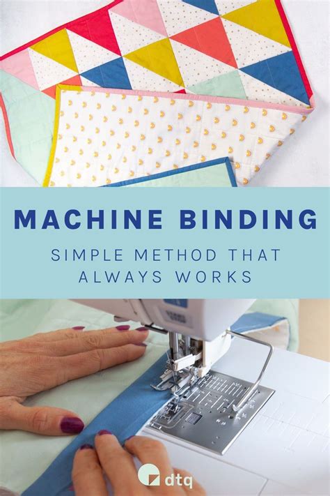 Machine Binding Tutorial On How To Make A Perfect Binding For A Quilt