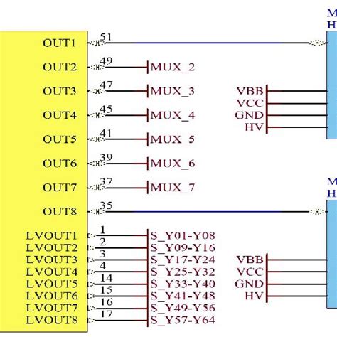 Hv Pulser Device And Multiplexer For 64 Piezoelectric Transducers