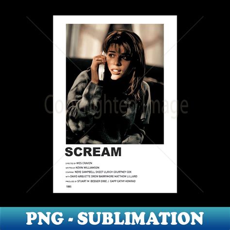 Scream Poster Instant Png Sublimation Download Transform Inspire Uplift