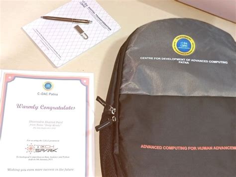 shivendra patil on linkedin cdacpatna thankyou cdacpatna machinelearning python techspark