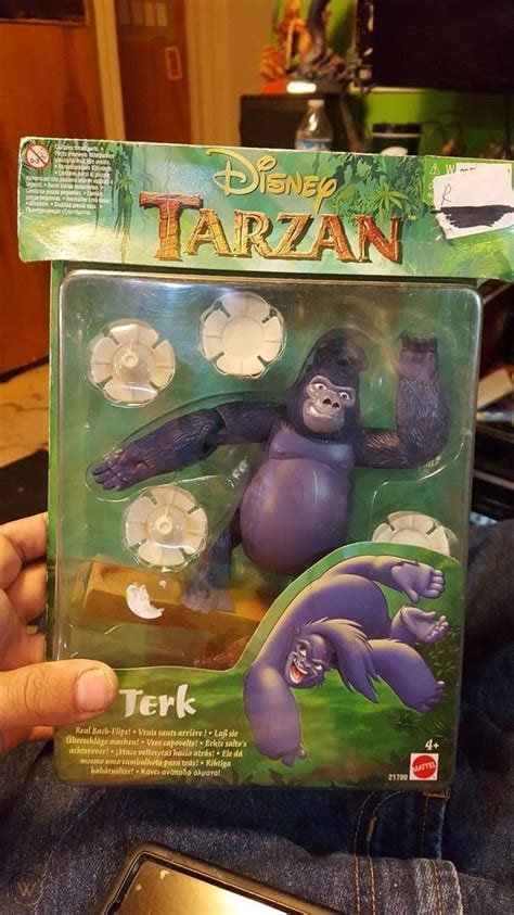 Disneys Tarzan Terk Figure Mattel In 2024 Disney Figures Tarzan Mattel