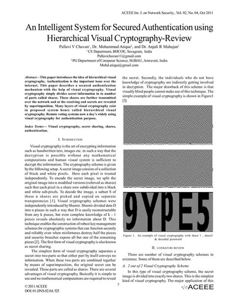 An Intelligent System For Secured Authentication Using Hierarchical