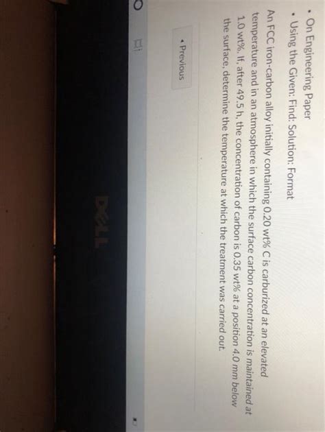 Solved • On Engineering Paper Using The Given Find