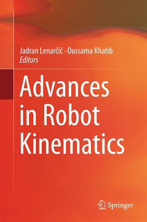 Advances In Robot Kinematics Premiumjs Store