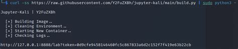 jupyter kali linux tutorials