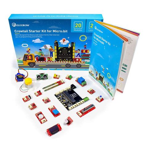 Elecrow Crowtail Starter Kit For Microbit Robotshop