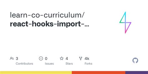 GitHub Learn Co Curriculum React Hooks Import Export Lab