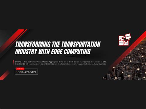 Transforming The Transportation Industry With Edge Computing Smoad
