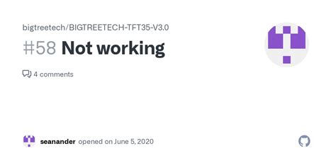 Not Working Issue Bigtreetech BIGTREETECH TFT V GitHub