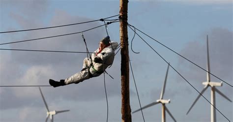 탄광마을의 ‘인간 풍력발전기