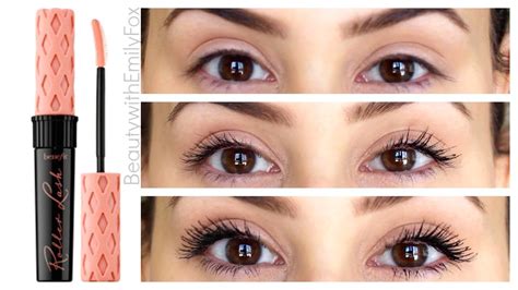 Benefit Roller Lash Mascara First Impression Review - YouTube