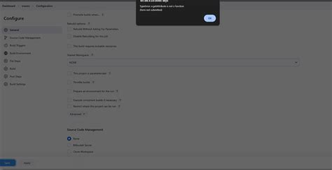 Unable To Save The Maven Project After Jenkins Plugins Upgrade Ask A Question Jenkins