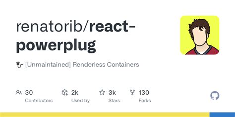 Github Renatoribreact Powerplug Unmaintained Renderless Containers