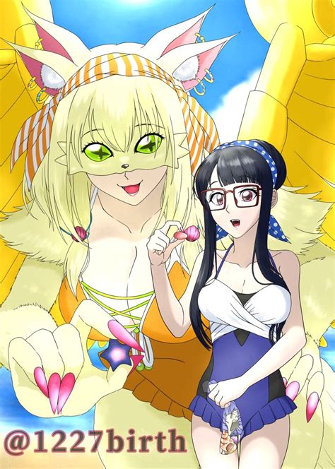 Mochizuki Meiko Rasielmon Digimon Black Eyes Black Hair Breasts