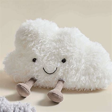 Jellycat Toys Jellycat Amuseables Large Happy Cloud Plush Poshmark