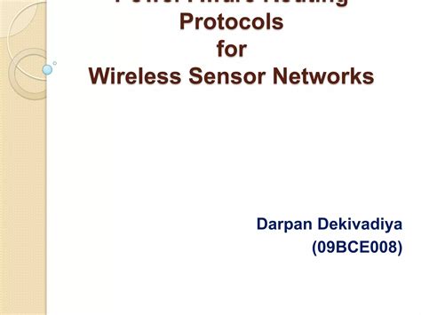Routing Protocols In Wsn Pptx Internet Of Things Internet Routing Protocols In Wsn Pptx Internet Of Things Internet